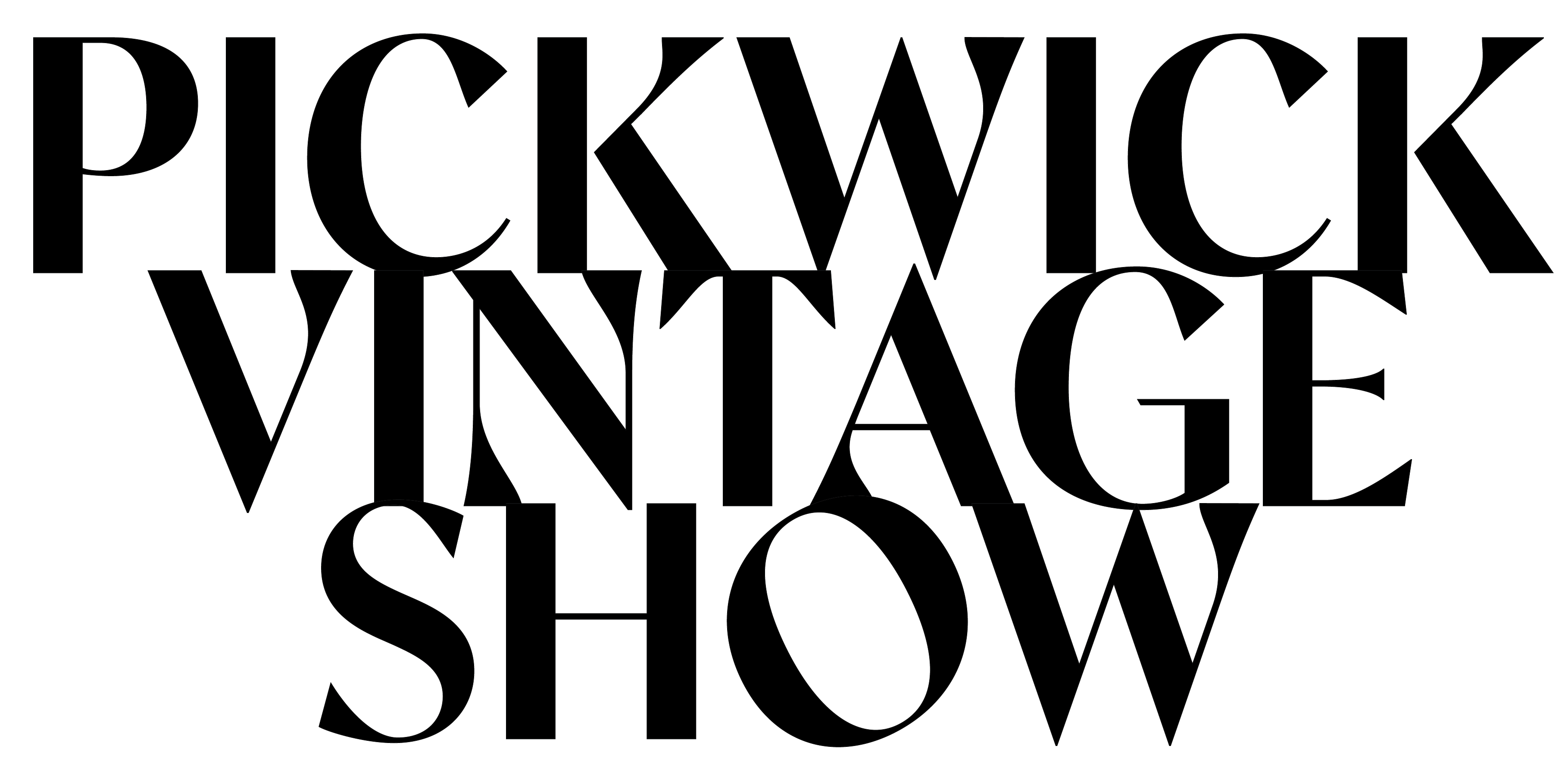 Pickwick Vintage Show